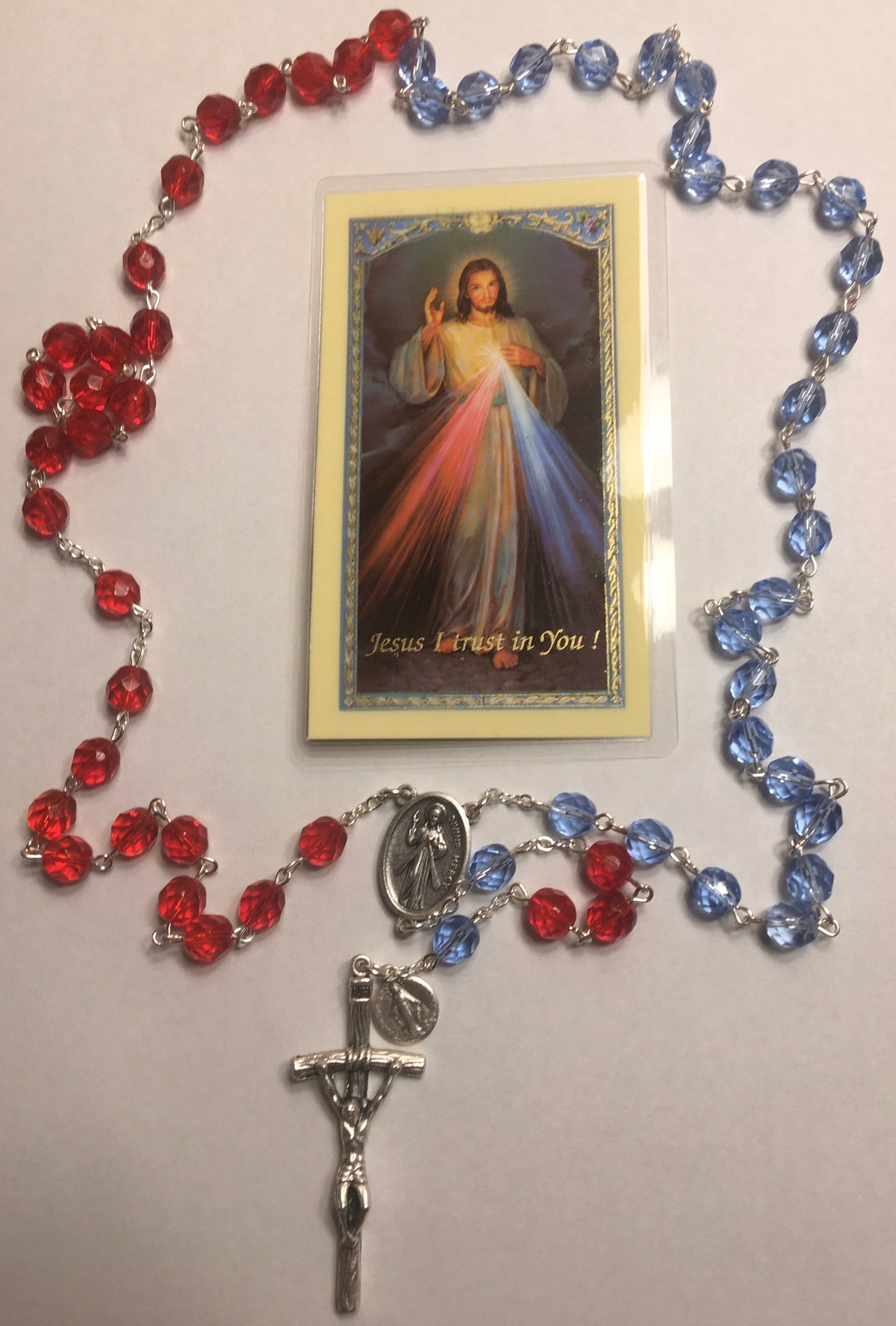 Divine Mercy Chaplet Rosary - Etsy