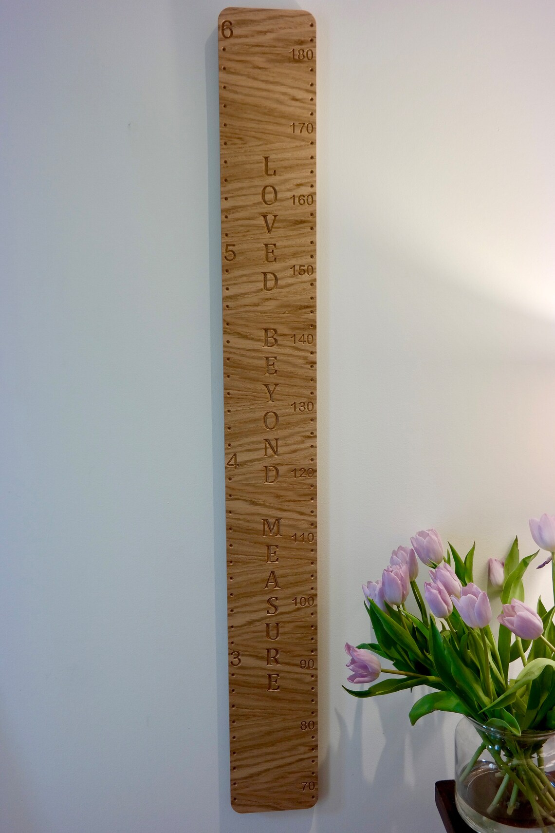 Personalised Wooden Height Chart Ruler Wooden Height Chart - Etsy UK
