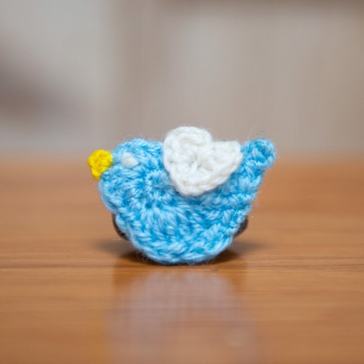 Crochet Bird Badges - Etsy
