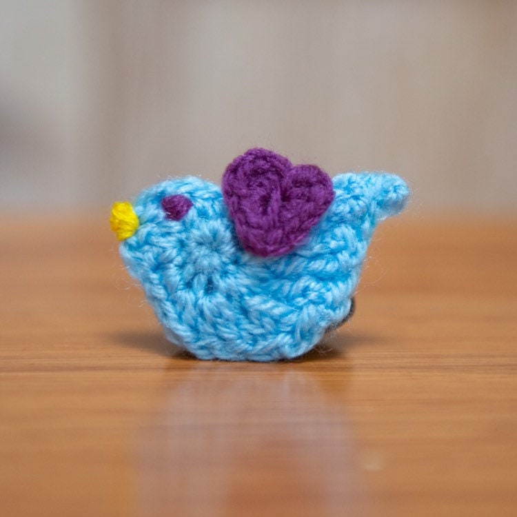 Crochet Bird Badges - Etsy