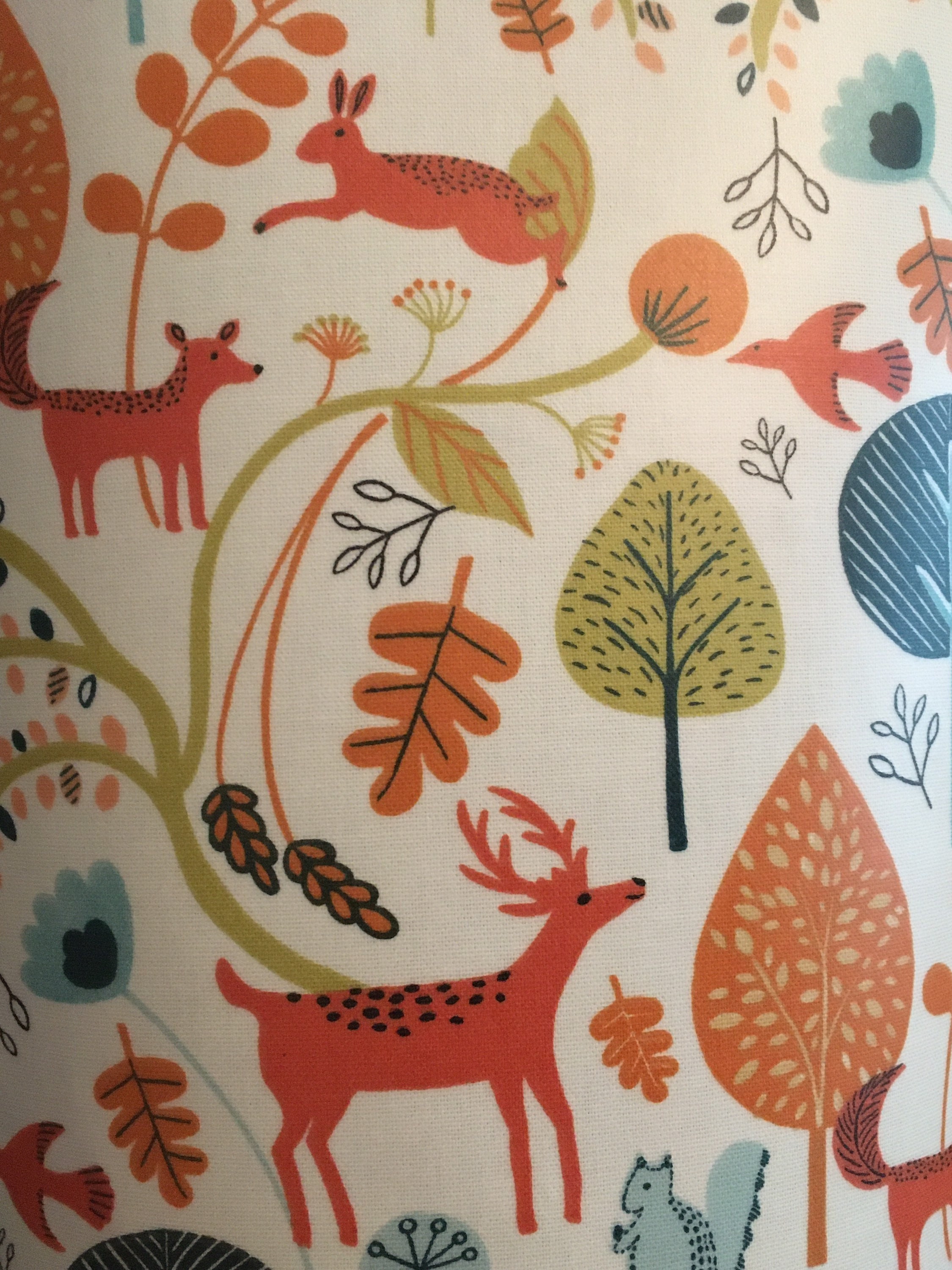 Wipeable Scandi Woodland PVC Apron - Etsy