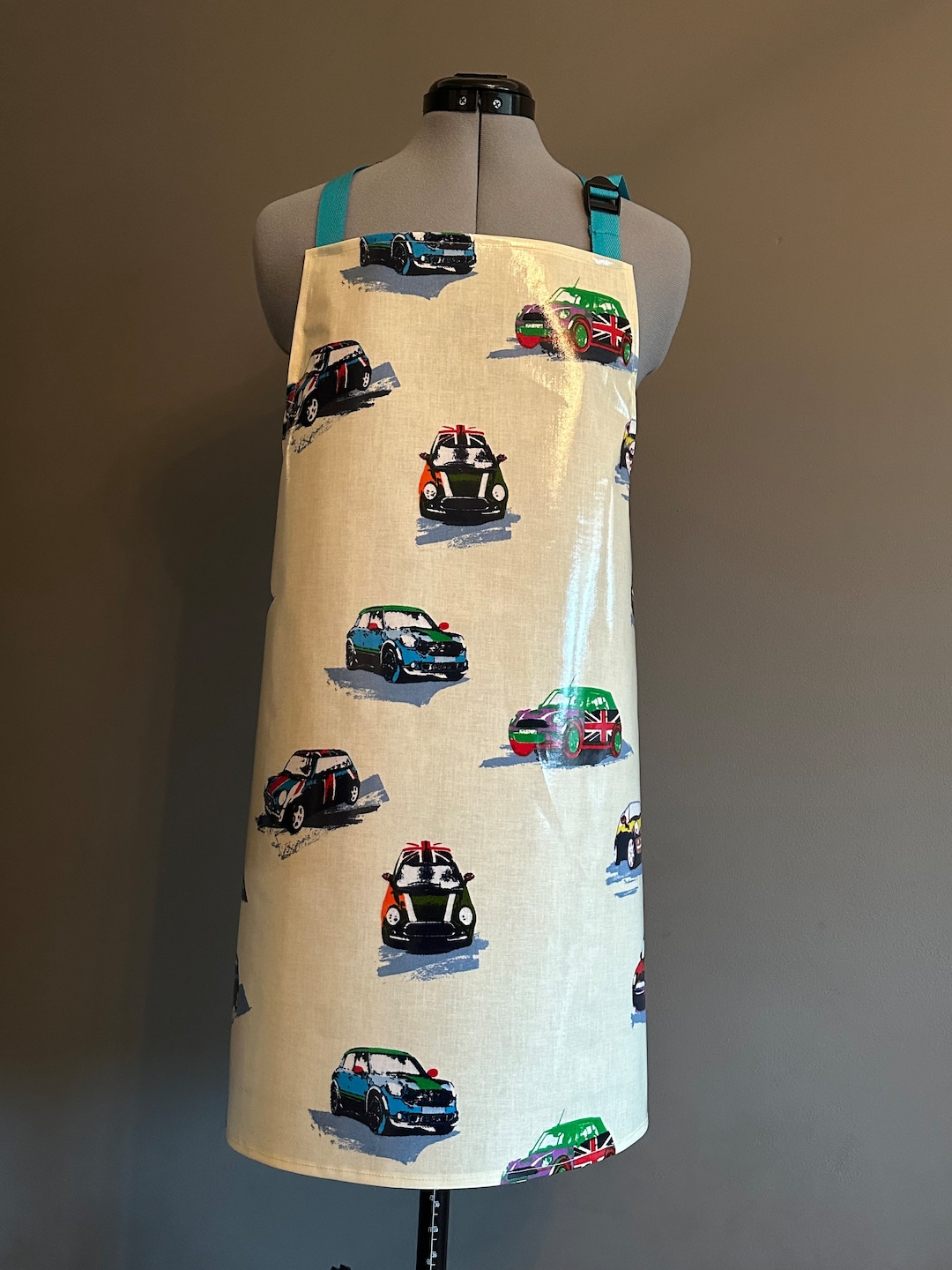 Wipeable Multi Coloured Mini PVC Apron - Etsy