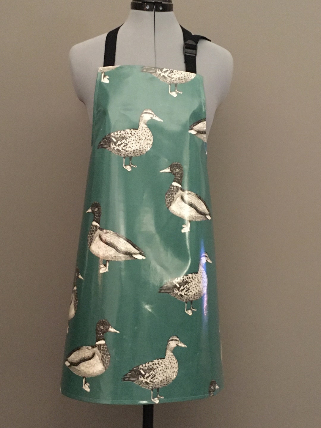 Wipeable Duck PVC Apron - Etsy