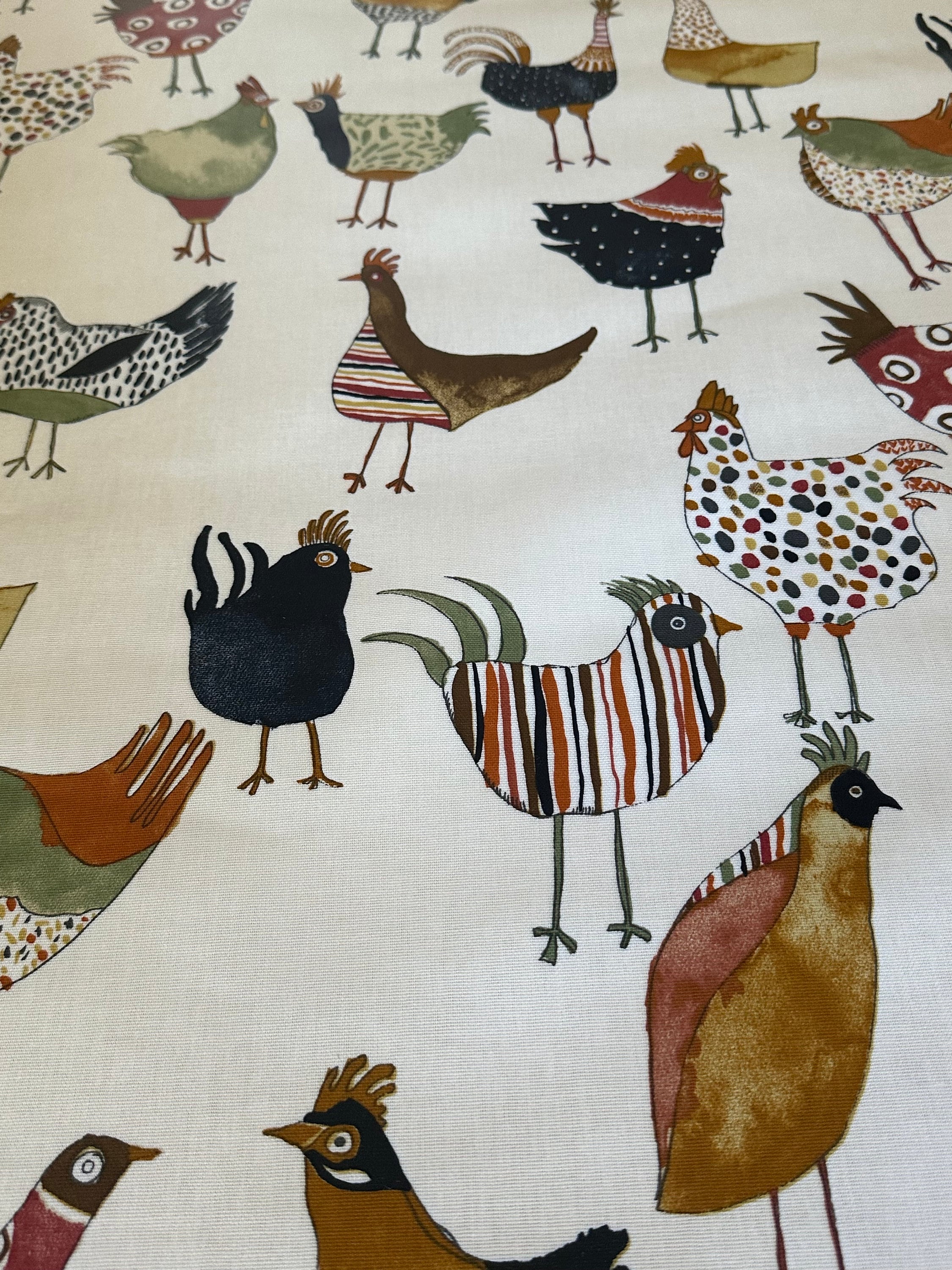 Wipeable Harriet Hen Design PVC Tablecloth - Etsy