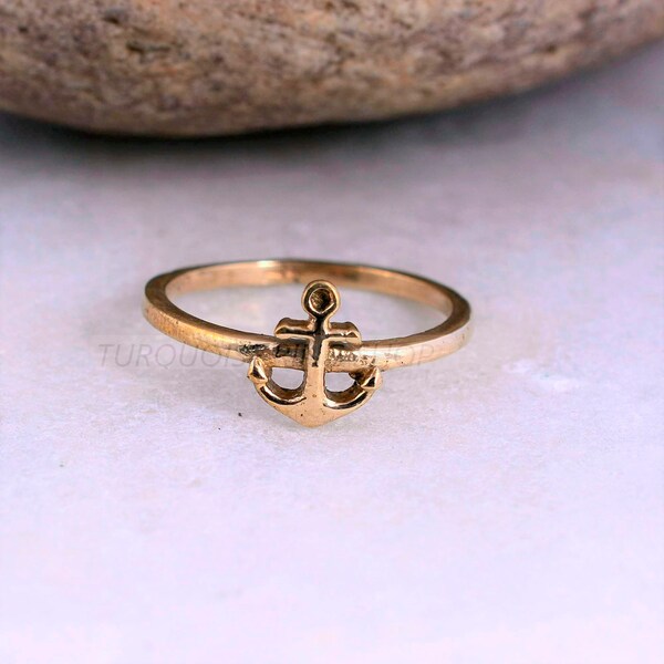 Anchor Ring - Etsy
