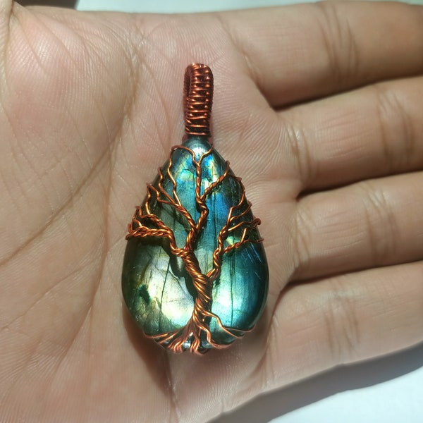 Tree of Life Pendant Wire Wrap - Etsy