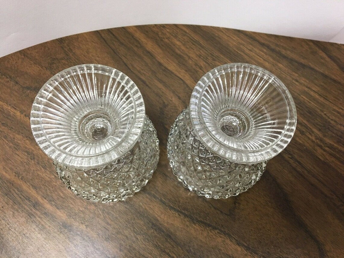 Vintage Avon Hobnail Clear Glass Votive Candle Holders Set of | Etsy Vintage Avon Hobnail Clear Glass Votive Candle Holders Set of | Etsy
