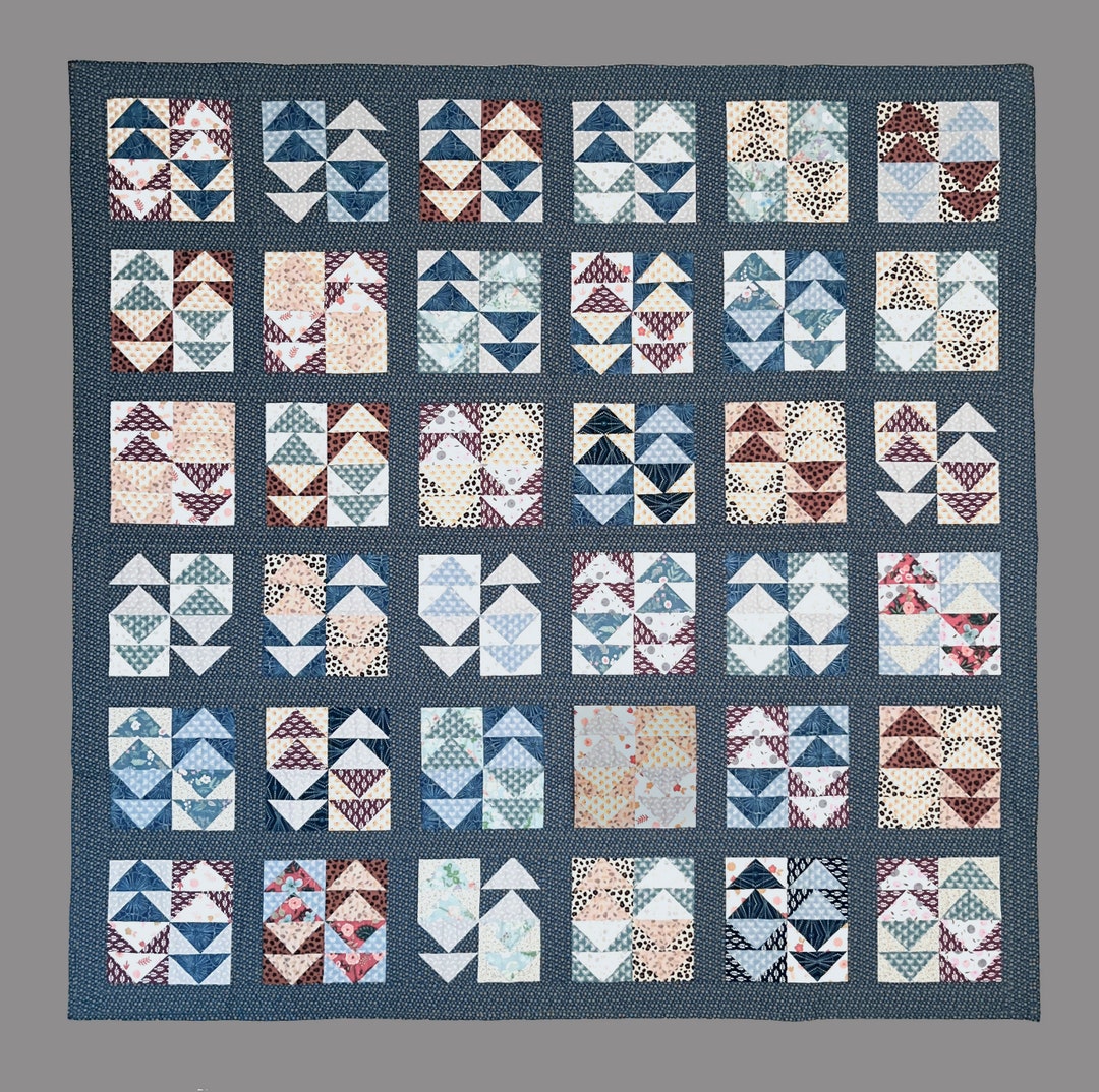 Flying Geese Quilt - Etsy