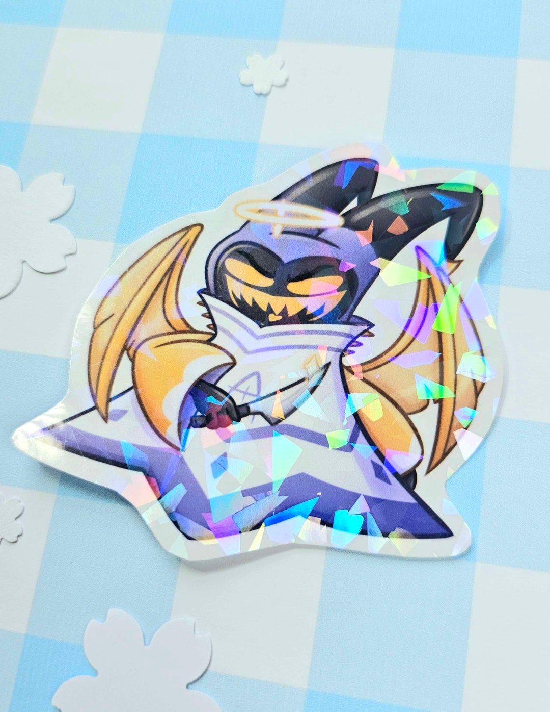 HH Adam Holographic Sticker - Etsy
