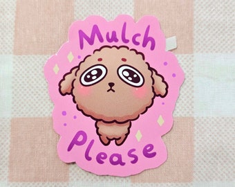 Mulch Dog Sticker Sheet Cute Meme Stickers 3 - Etsy