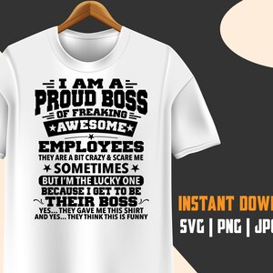 I Am A Proud Boss SVG, Proud Boss Svg, Boss Svg, I Am A Proud Boss Cut ...