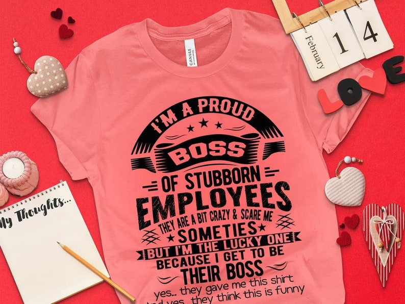 Proud Boss Svg Png Sublimation Funny Boss Png Svg Am A Proud - Etsy