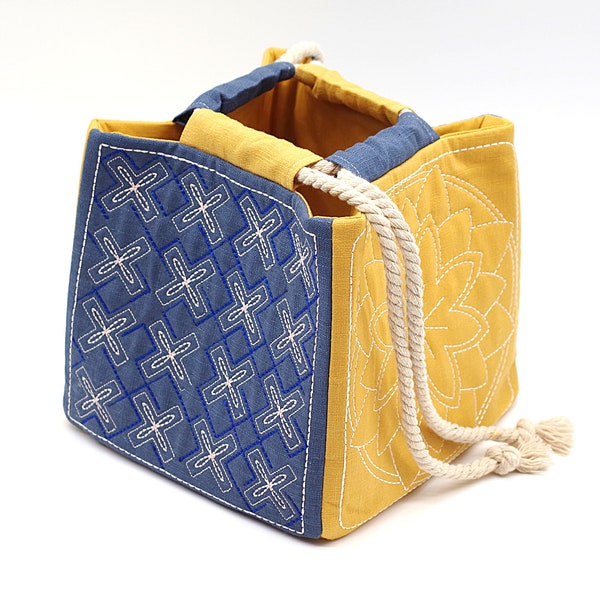 Japanese Komebukuro Drawstring Bag Pattern - Etsy