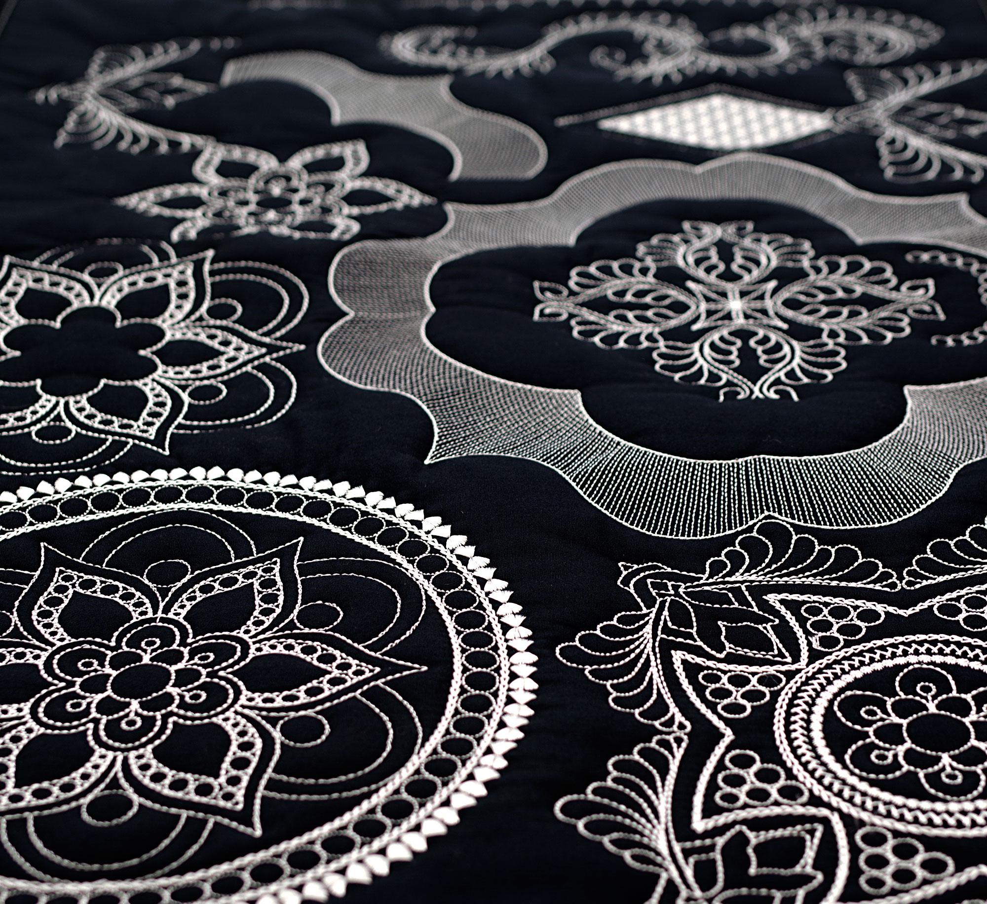 Quilt Machine Embroidery Design ~ ROYAL , Geometric Set Collection ...