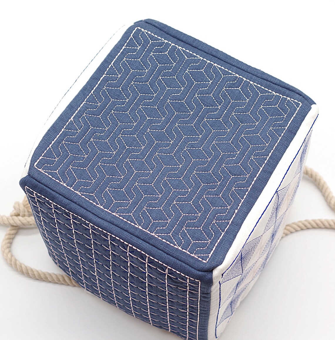 Indigoblue Japanese Drawstring Pouch Maritime Komebukuro - Etsy