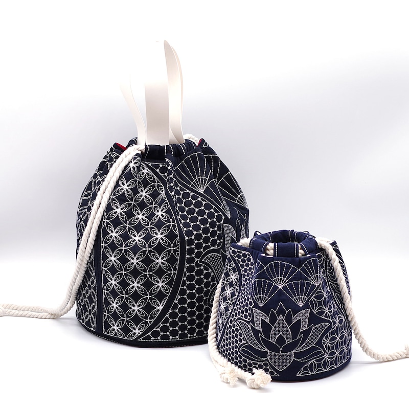 Sashiko Bag - Etsy
