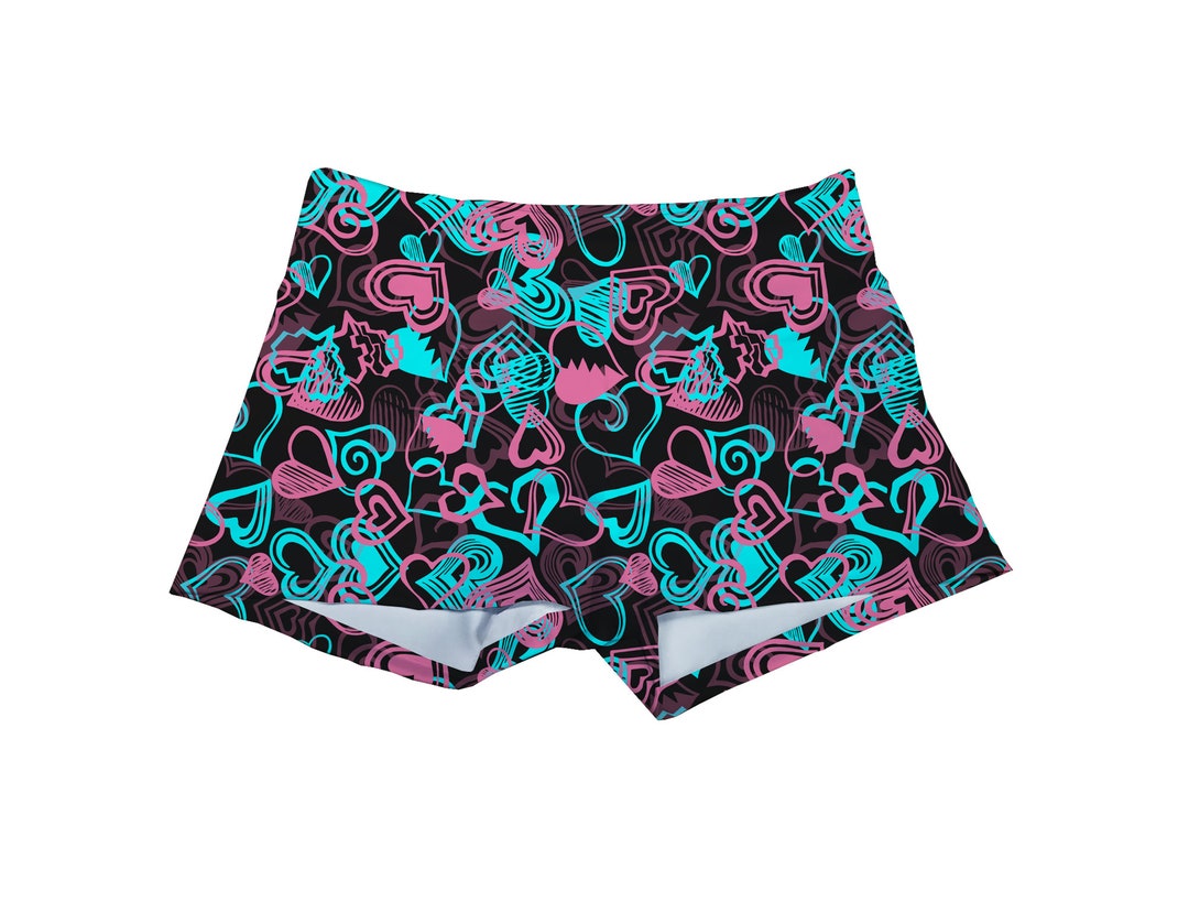 Performance Booty Shorts (workout Shorts/crossfit/fitness Shorts ...
