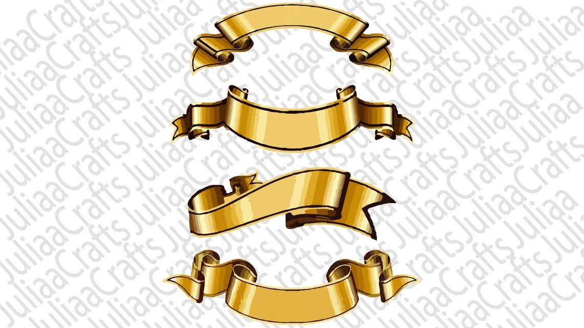 Ribbon Banner Svg Banners Svg Ribbon Svg Banner Clipart Banner Outline ...