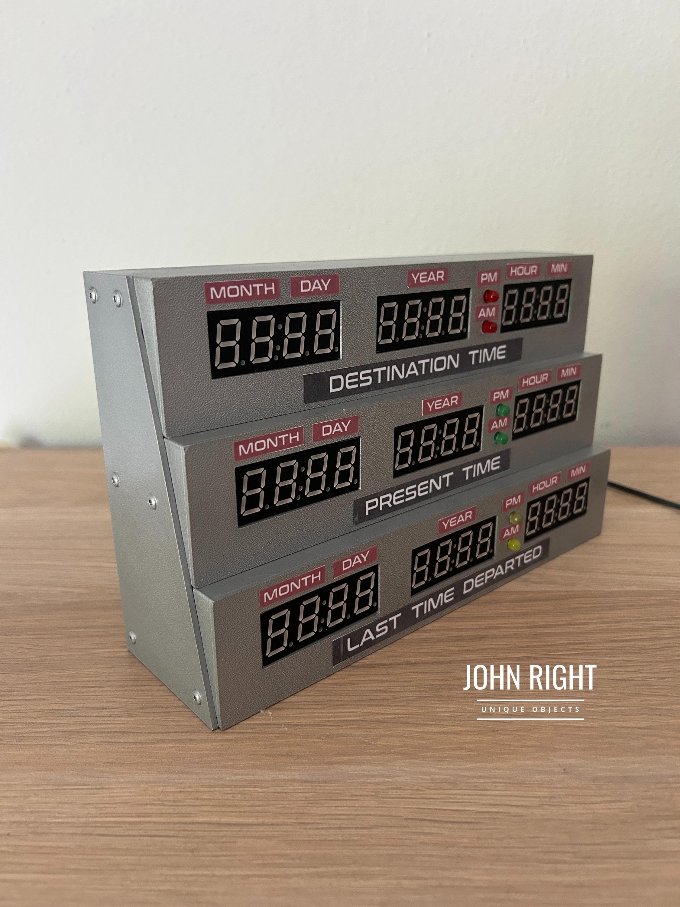 Back to the Future CLOCK, Back to the Future Time Travel, BTTF ...