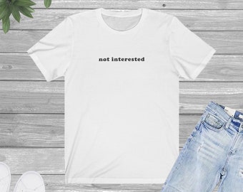 Not Interested | Etsy