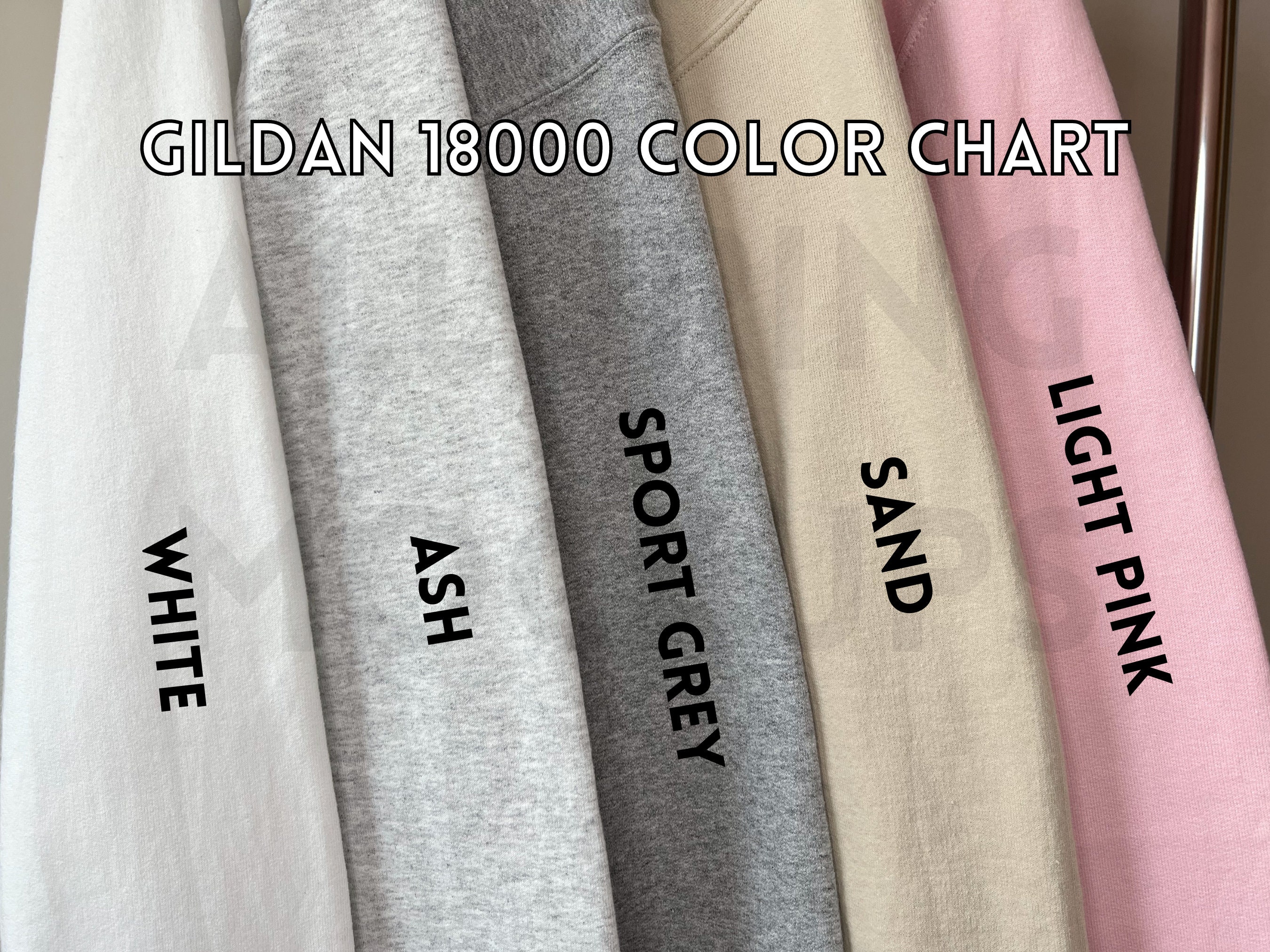 Gildan Color Chart 18000, Gildan Color Chart 18000, Gildan Color Guide ...