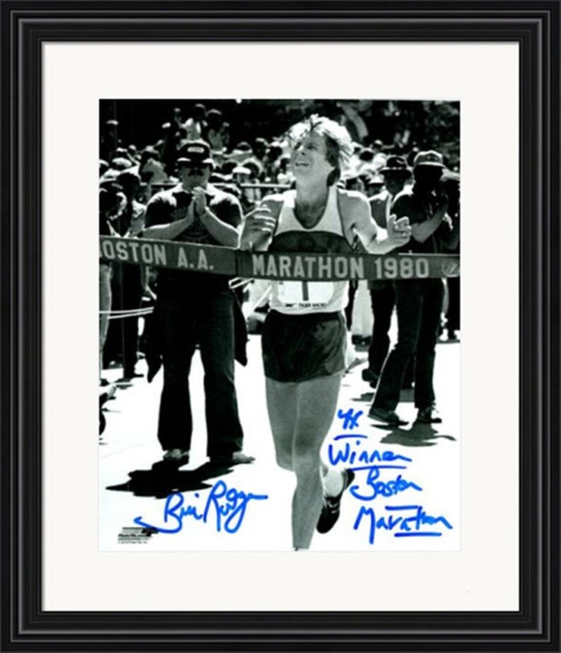 Bill Rodgers Autographed 8x10 Photo Inscribed 4x Winner Boston Marathon ...