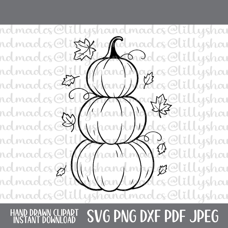 Fall Stack Svg - Etsy