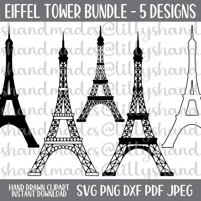 Eiffel Tower Sketch Prints - Etsy
