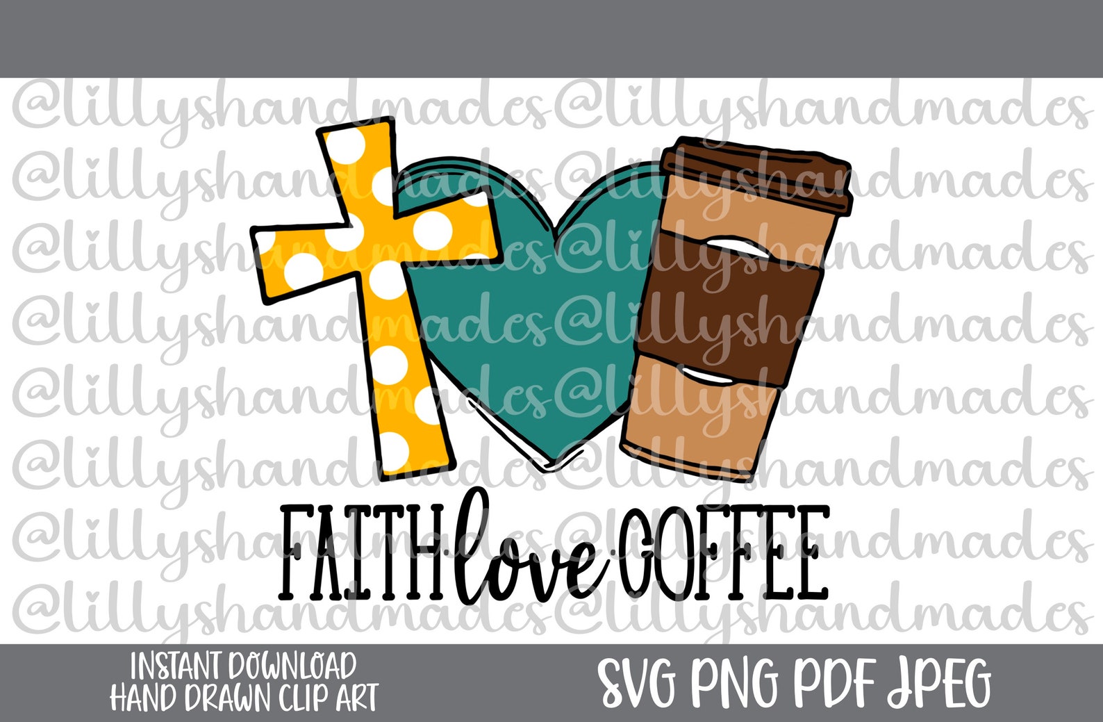 Jesus Svg Faith Svg Christian Svg Coffee Svg Christian - Etsy