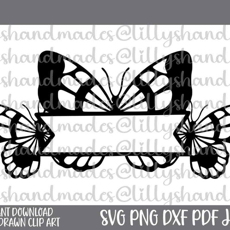 Butterfly Monogram - Etsy