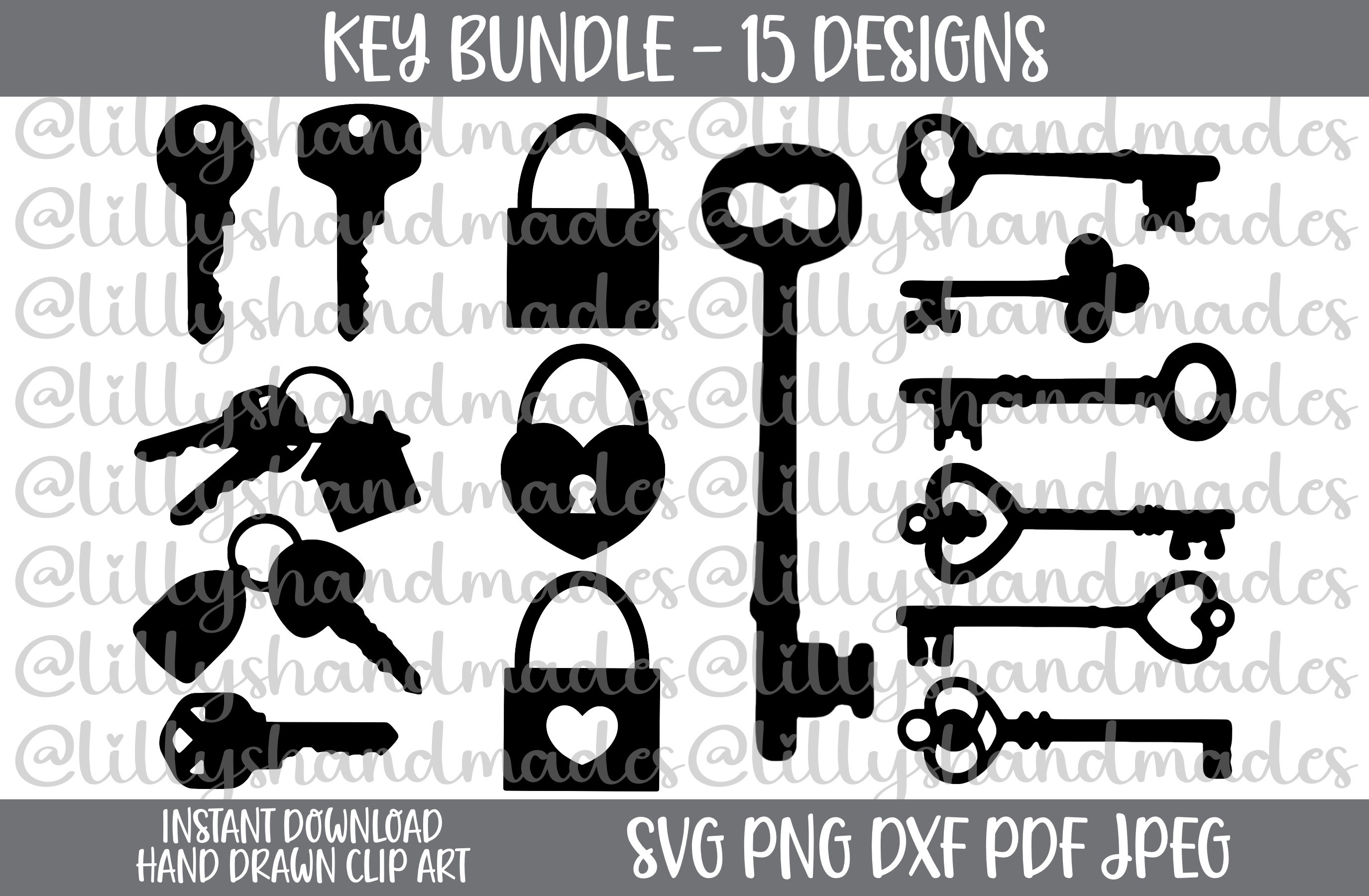Key Svg Bundle Antique Key Svg Lock Svg Lock and Key Svg - Etsy