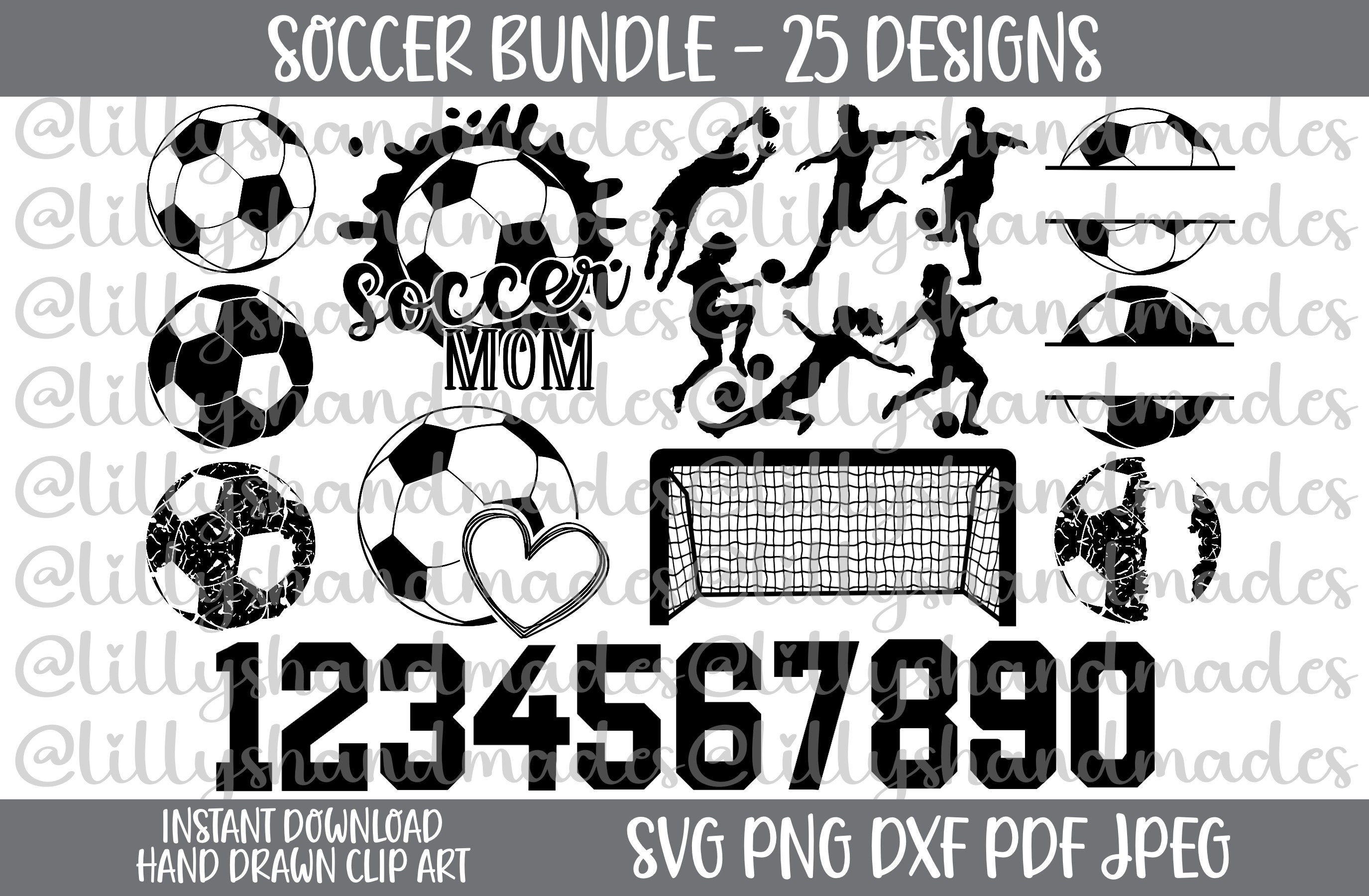 Soccer Svg Files Soccer Ball Svg Soccer Mom Svg Love Soccer - Etsy