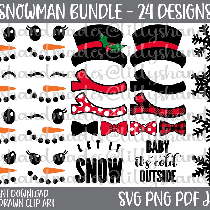 Snowman Hat Svg - Etsy