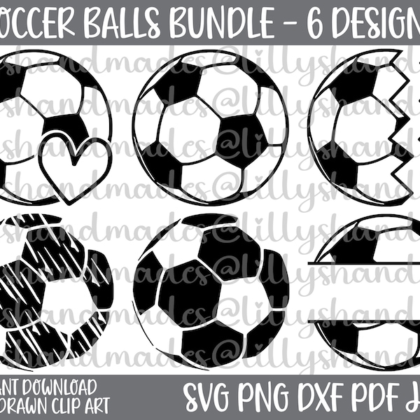 Soccer Ball Svg - Etsy