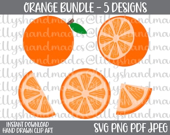 Orange Slice Svg, Orange Fruit Png Svg, Orange Fruit Svg, Orange Fruit ...