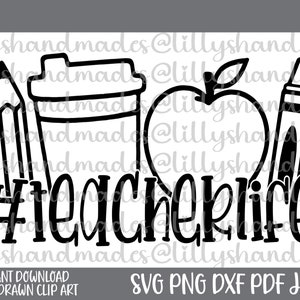 Teacher Life Svg, School Teacher Svg, Teacher Life Png School Svg ...
