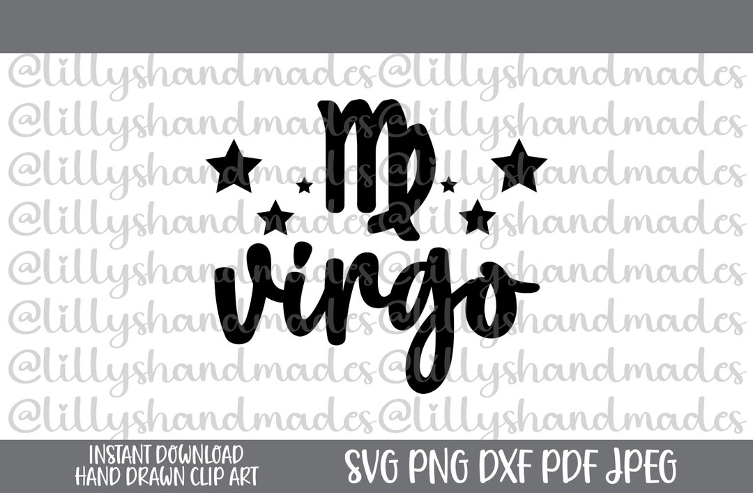 Virgo Svg, Virgo Png Virgo Vector, Virgo Clipart Virgo Symbol Svg ...