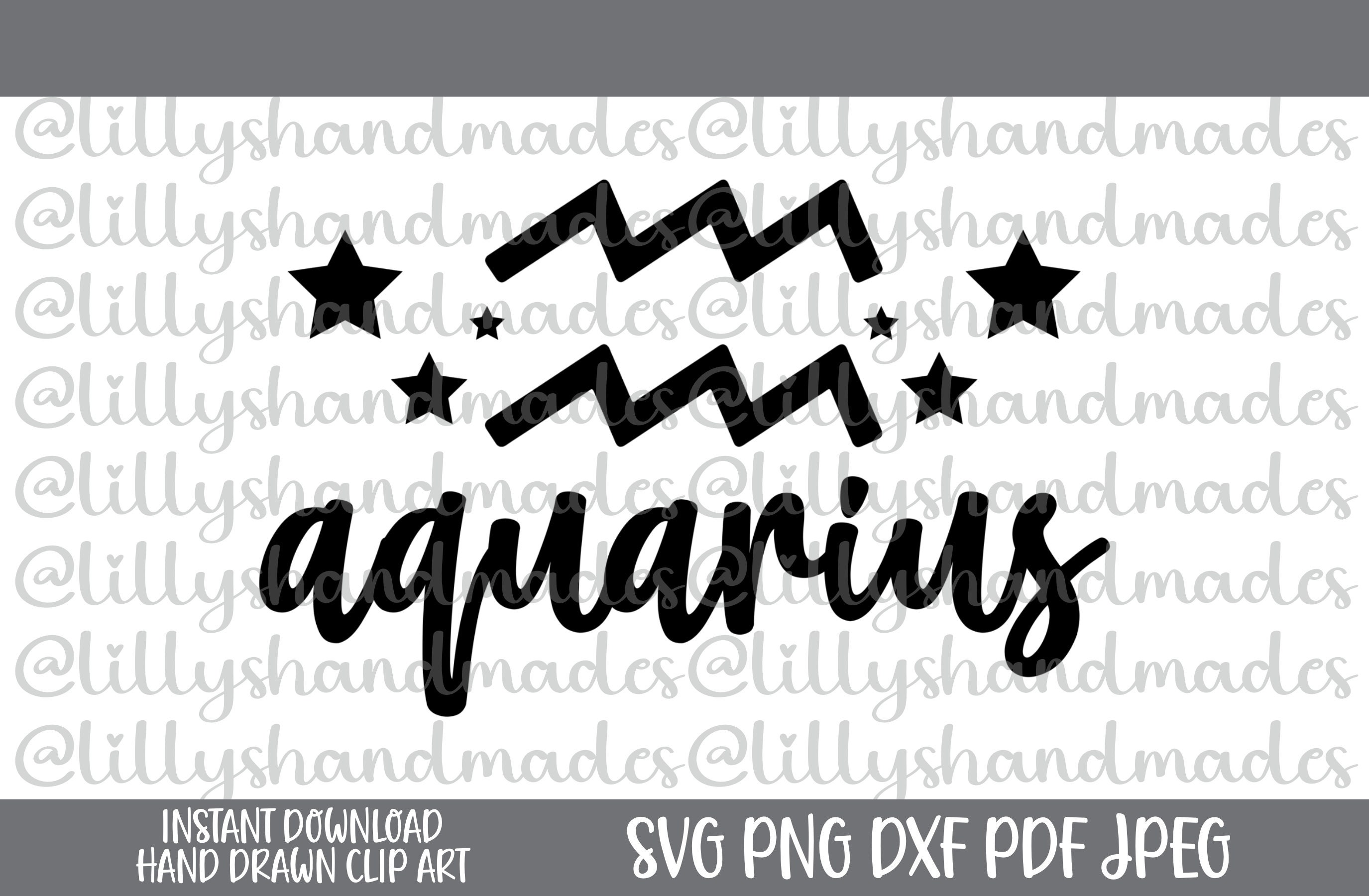 Aquarius Svg Aquarius Png Aquarius Vector Aquarius Clipart - Etsy Australia