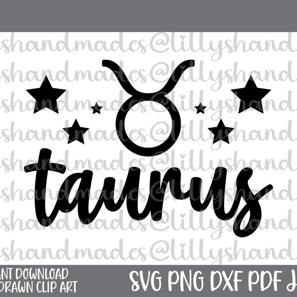 Taurus Svg - Etsy