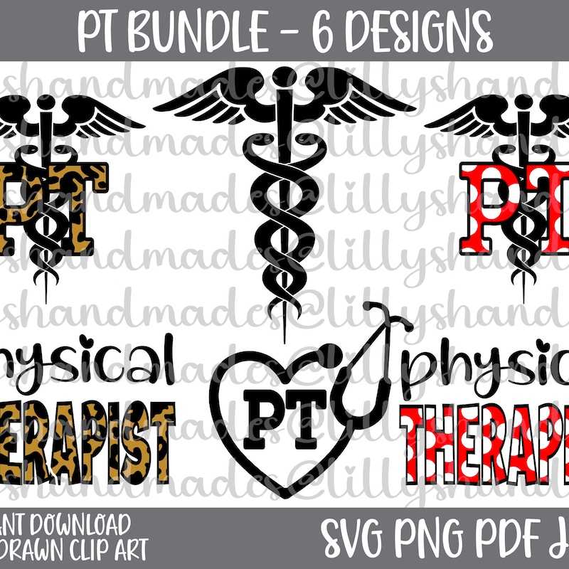 Physical Therapy Symbol Svg - Etsy