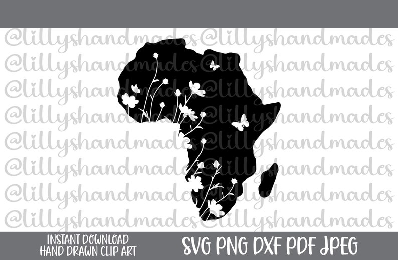 Africa Svg File Africa Png Africa Vector African Svg - Etsy