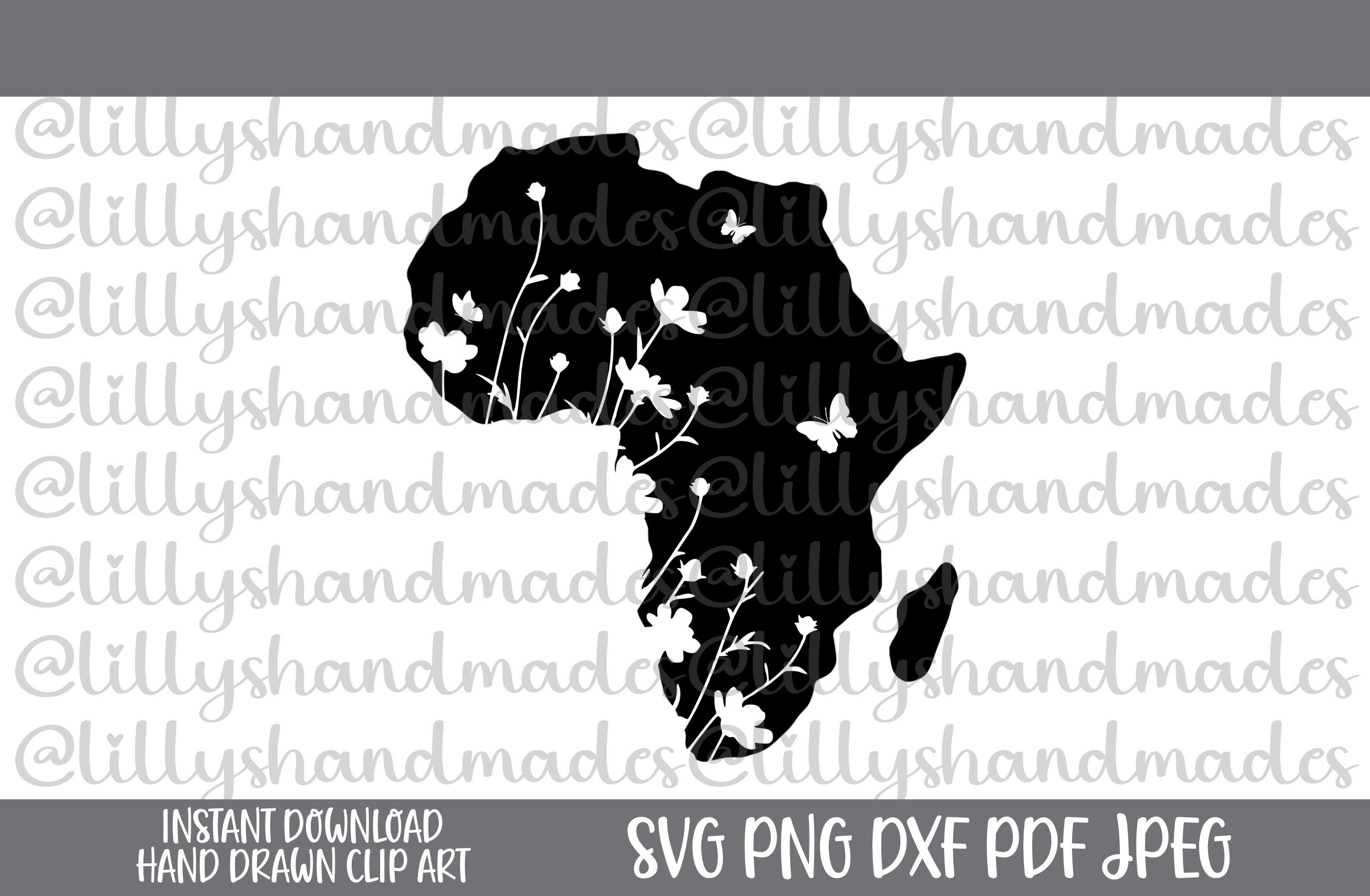 Africa Svg File Africa Png Africa Vector African Svg - Etsy Hong Kong
