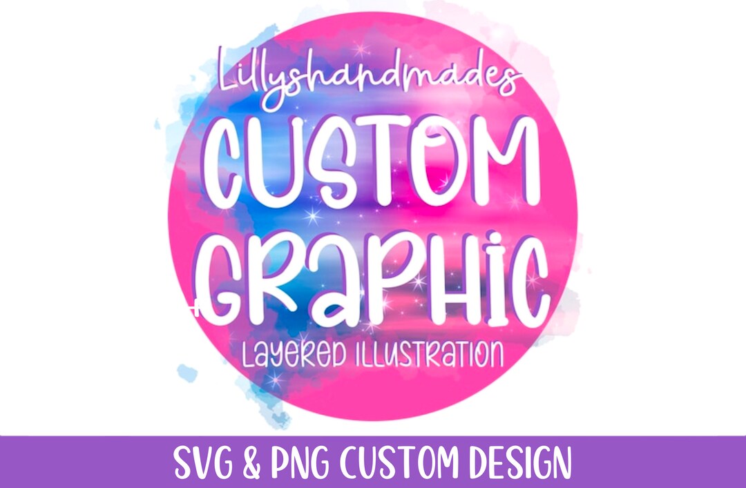 Personalized Illustration Svg Files for Cricut, Custom Illustration ...