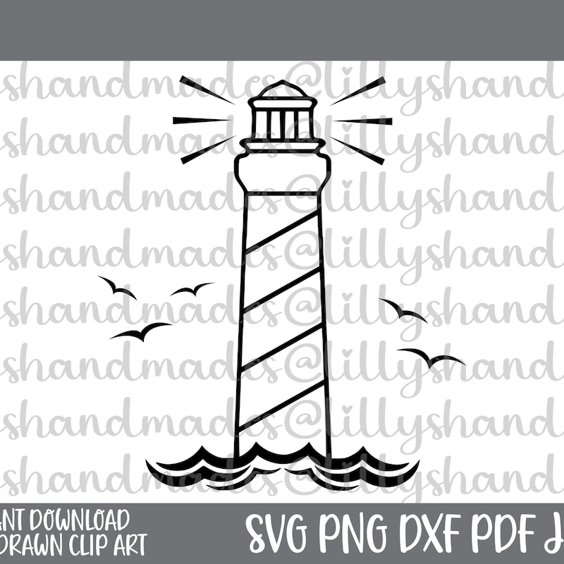 Lighthouse Svg - Etsy