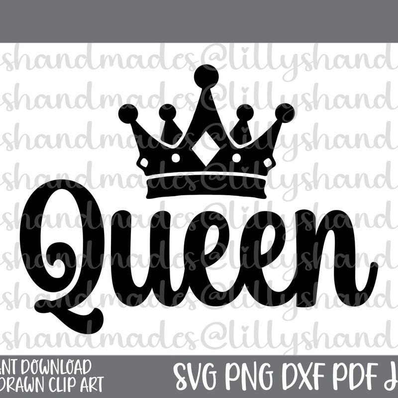 Queen Svg - Etsy