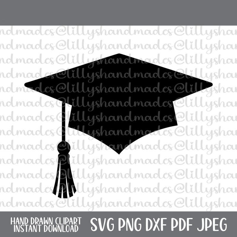 Graduation Cap Svg - Etsy