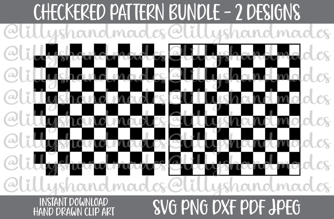 Checkered Svg, Checkered Print Svg, Checkered Pattern, Checkerboard Svg ...