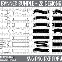 ARCH BANNER SVG, Banner Svg, Label Svg, Scroll Svg, Banner, Label ...