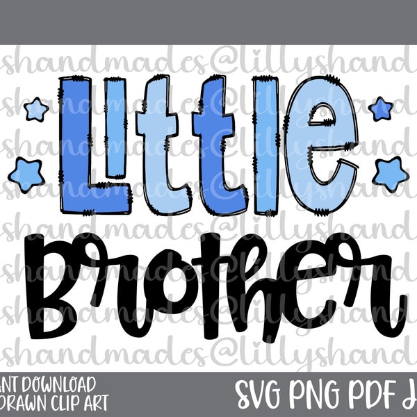 Little Brother Svg - Etsy
