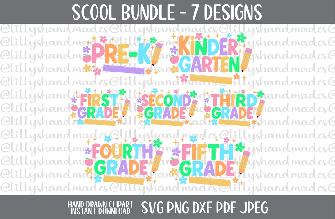 Back to School Png, First Day of School Kindergarten , Pre-k, First ...